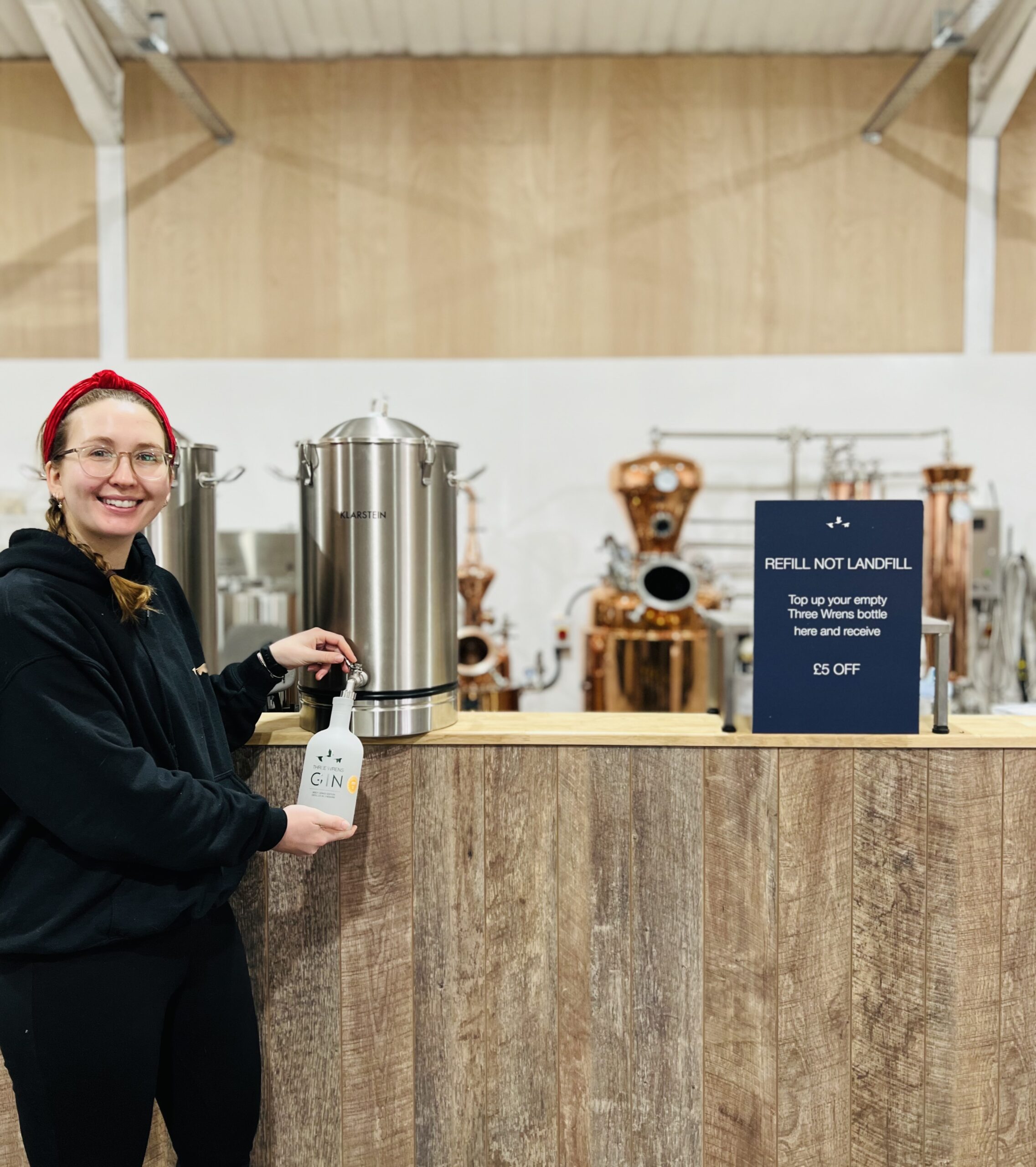 Cheshire's award-winning distillery launches sustainable 'Gin On Tap ...